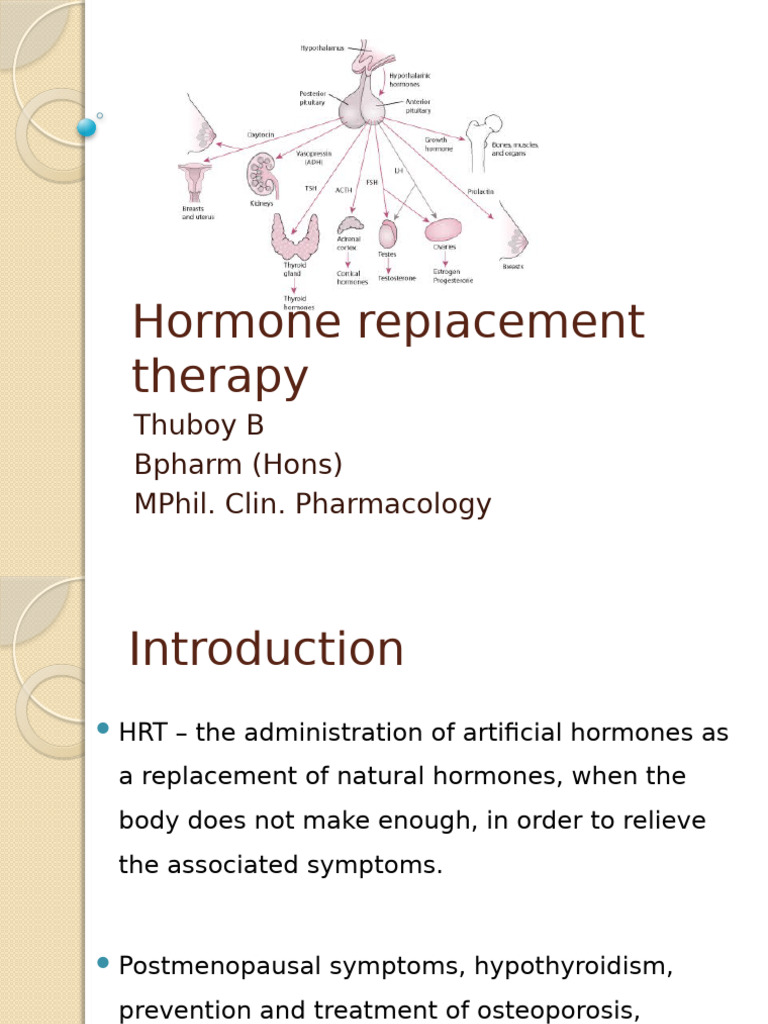 05. Hormone Replacement Therapy | PDF | Hormone Replacement Therapy ...