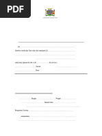 Bi 811 (Medical Report Form) | PDF