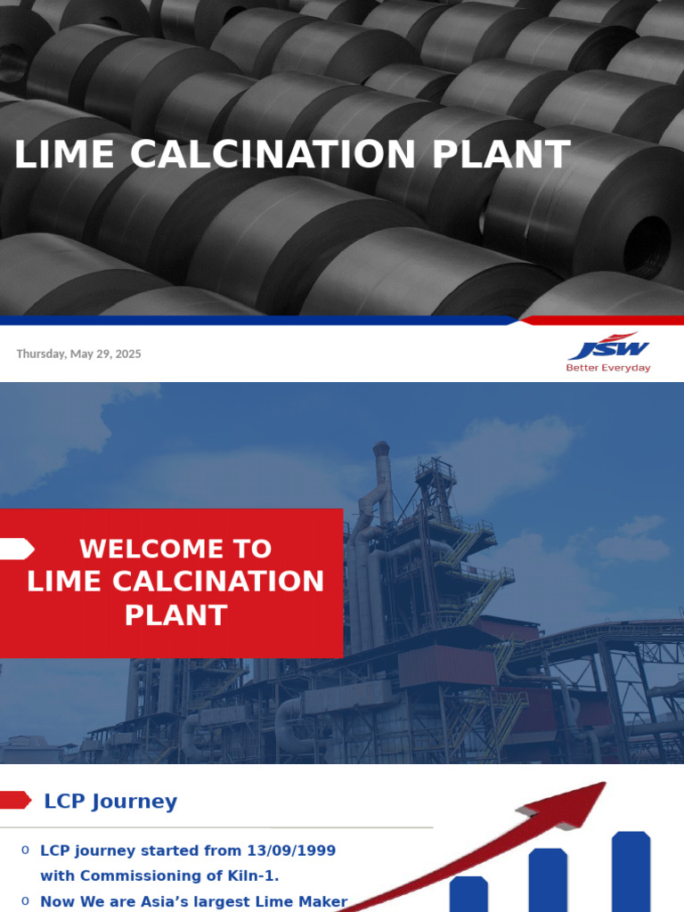 Lime Calcination Plant | PDF | Lime (Material) | Materials