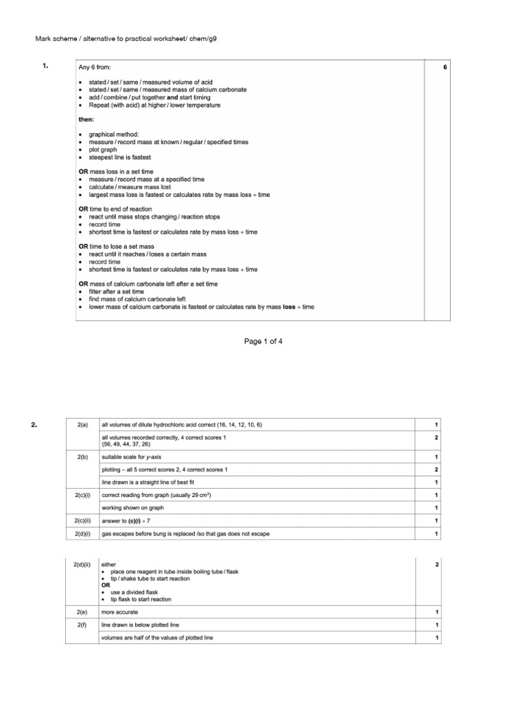 Alternative To Practical Answer | PDF