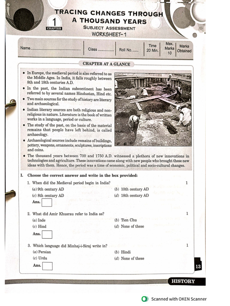 History Workbook | PDF