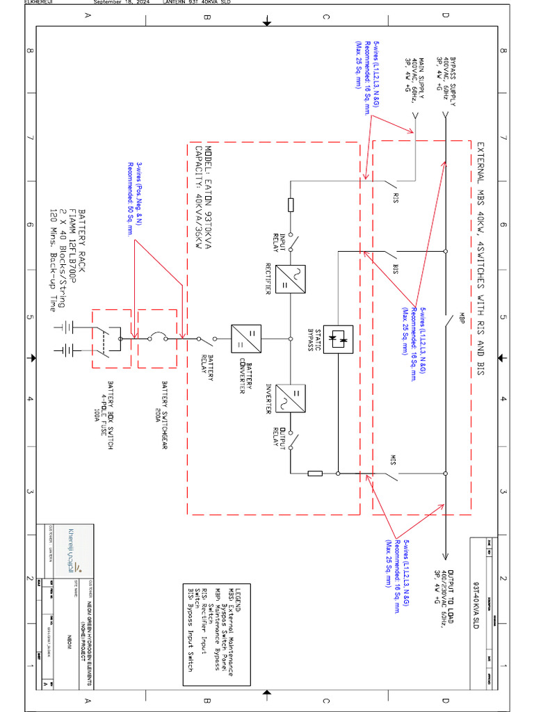 SLD - 93t-40kva Ups System | PDF
