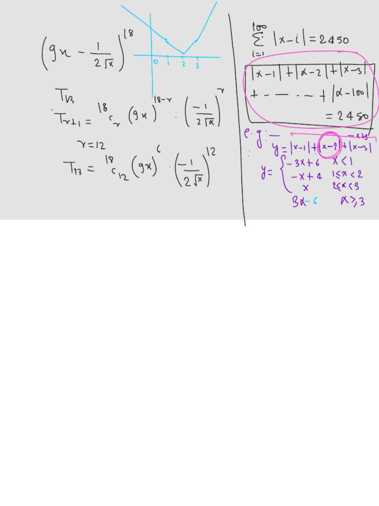 Binomial Theorem L-2 28-08-2020 - Maths | PDF