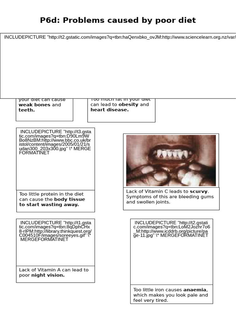 Diet-Related Health Issues Explained | PDF