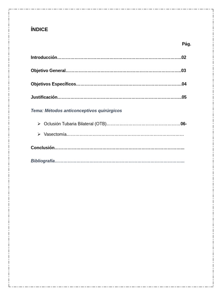 Word Anticonceptivos Quirurgicos Socio | PDF