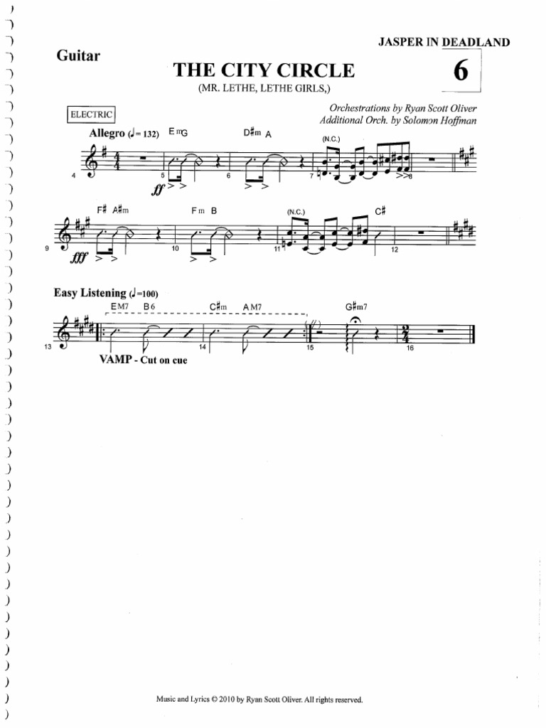 Jasper - Guitar - 6 | PDF