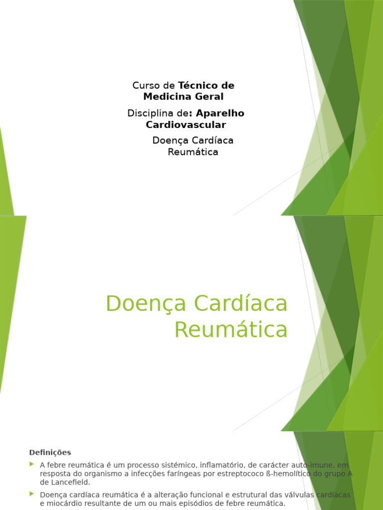 12- Doença Cardíaca Reumática_070503 | PDF | Coração | Imunologia