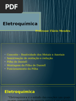 Estrutura Da Pilha de Daniell | PDF | Eletroquímica | Eletrodo
