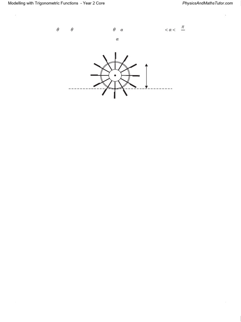 Modelling With Trigonometric Functions MA | PDF | Geometric Measurement ...