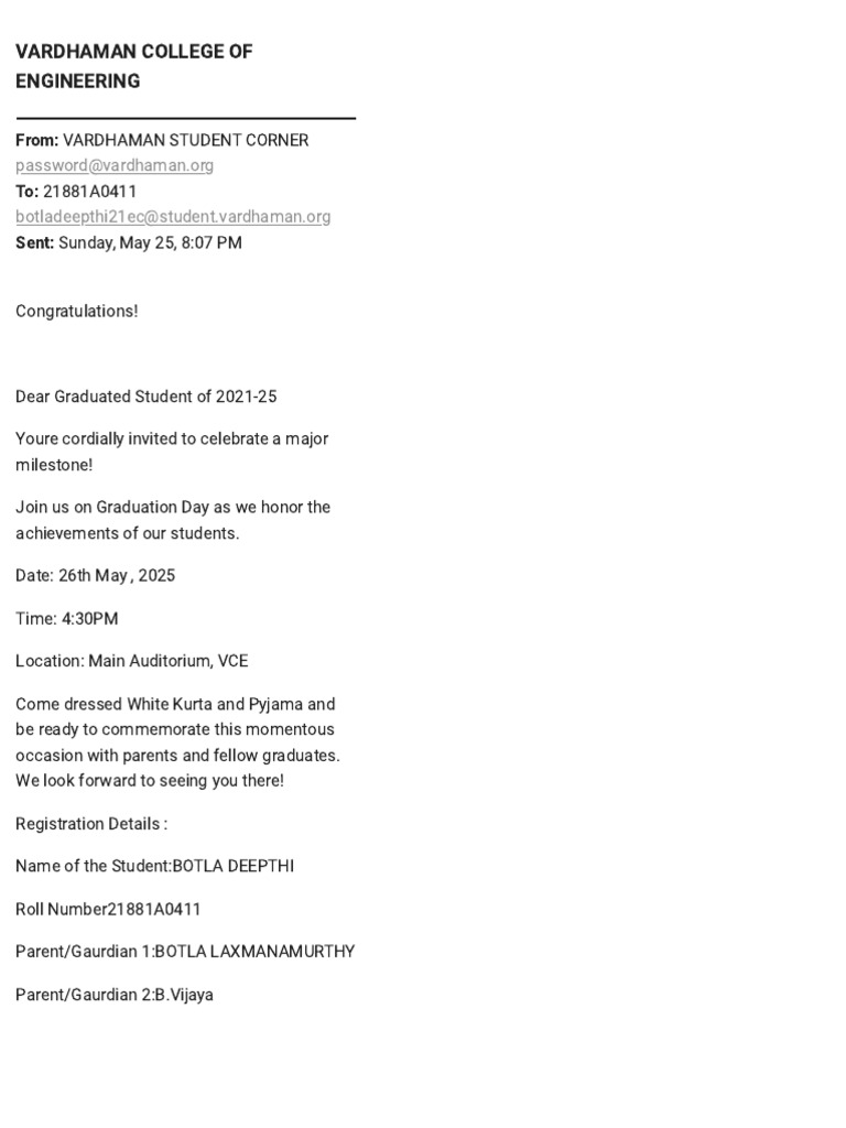 Outlook Document | PDF