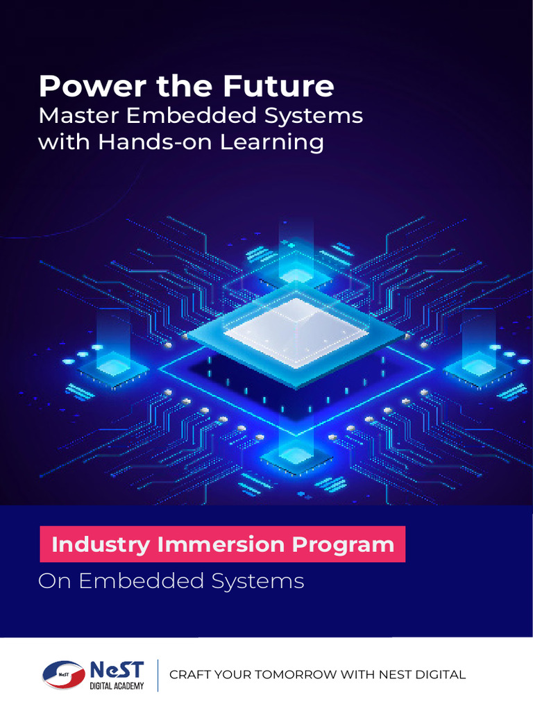Industry Immersion Program in IOT and Embedded Systems | PDF | Embedded ...