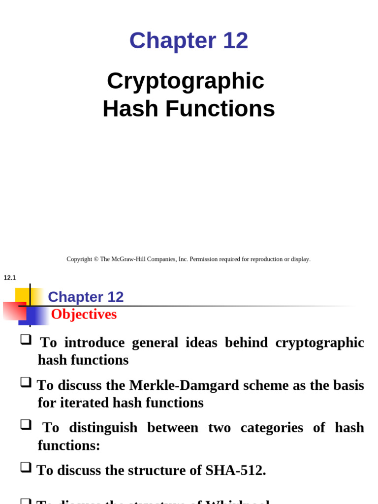 Unit 8 Cryptographic Hash Function | PDF | Secure Communication | Espionage Techniques