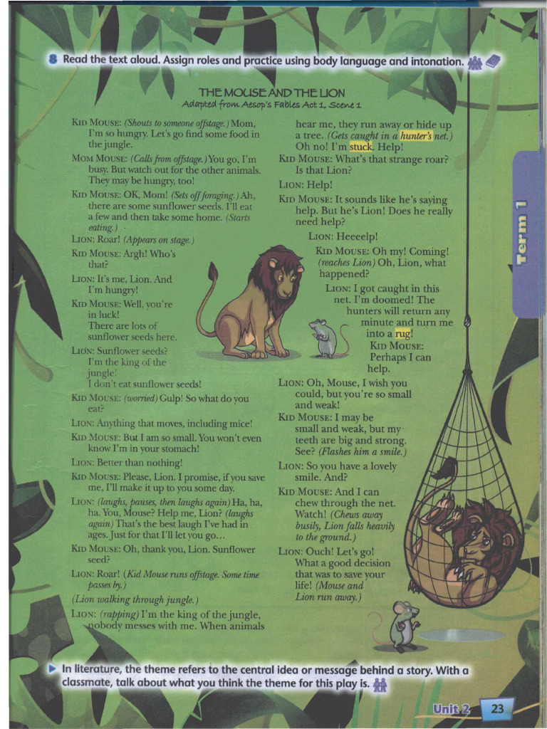 the mouse and the lion | PDF