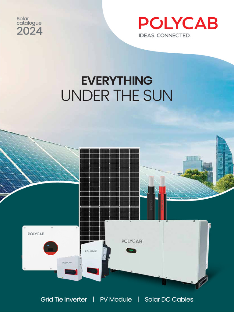 Polycab 3.6 kW Inverter Overview | PDF | Solar Power | Photovoltaic System