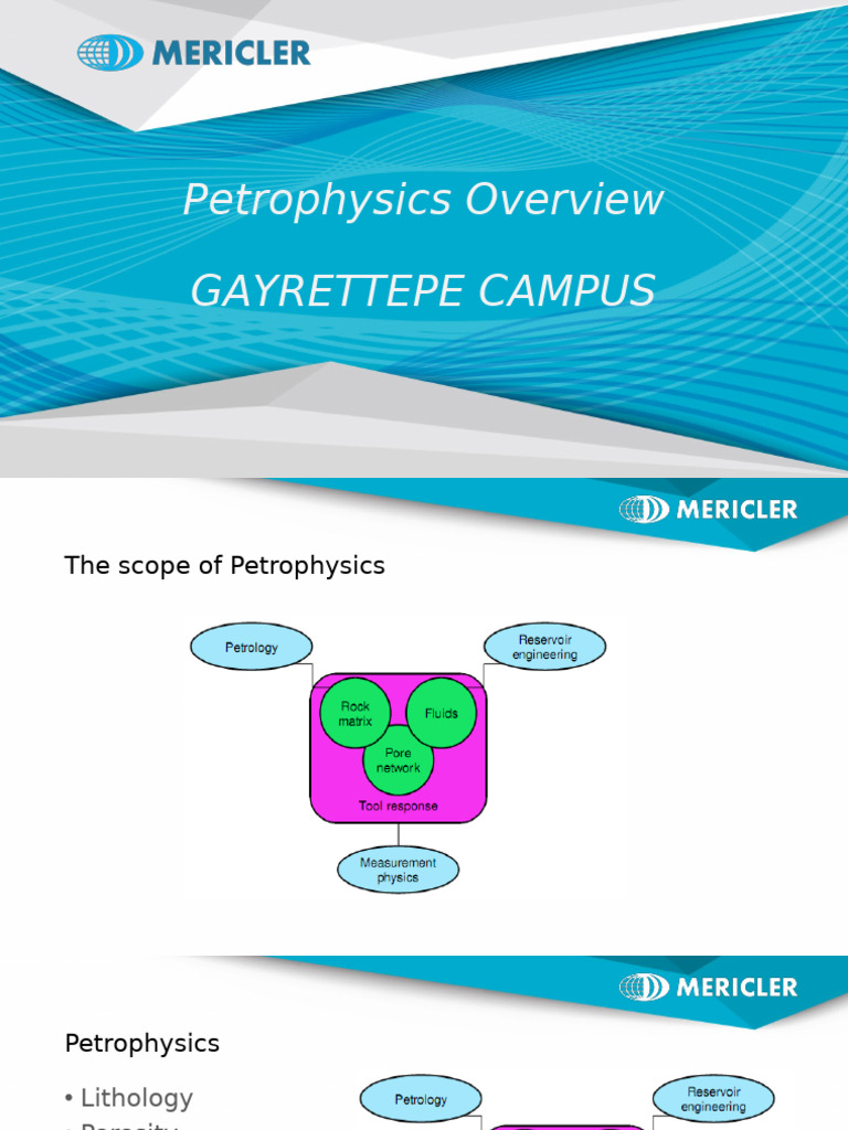 3-Petrophysics Interpretation | PDF