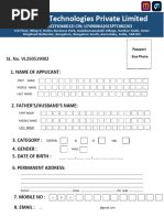 Valmo Franchise Form | PDF