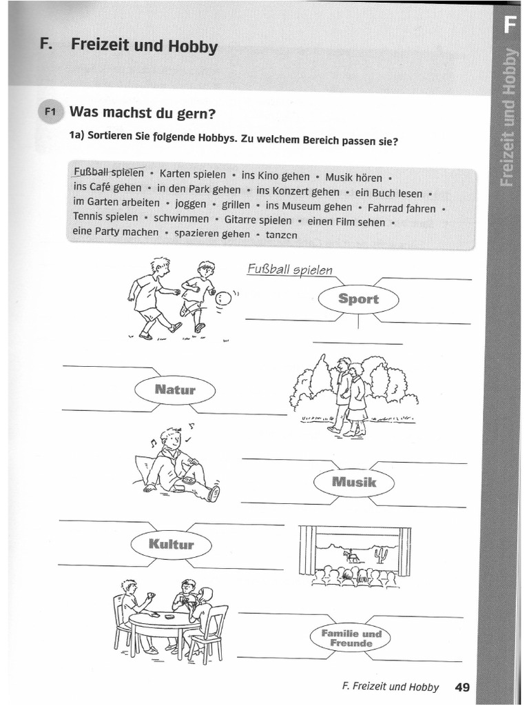 A 1 Freizeit HA | PDF