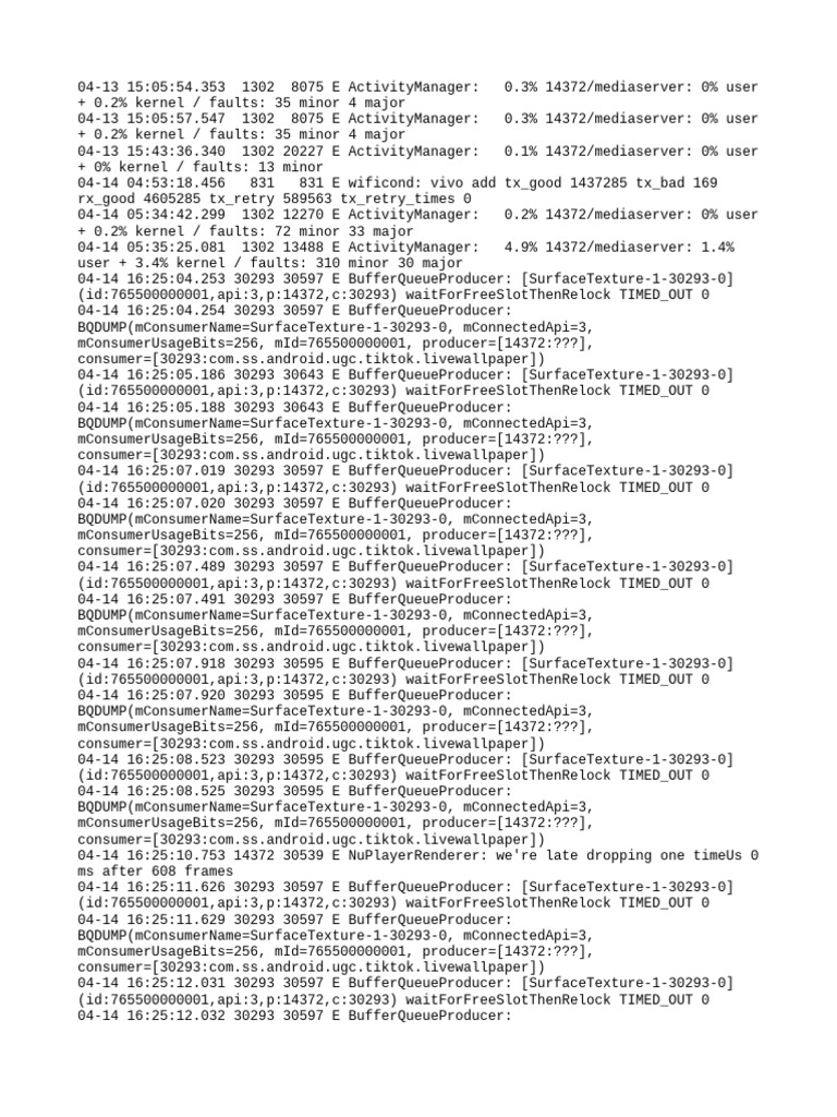 Log | PDF | Computing | Software