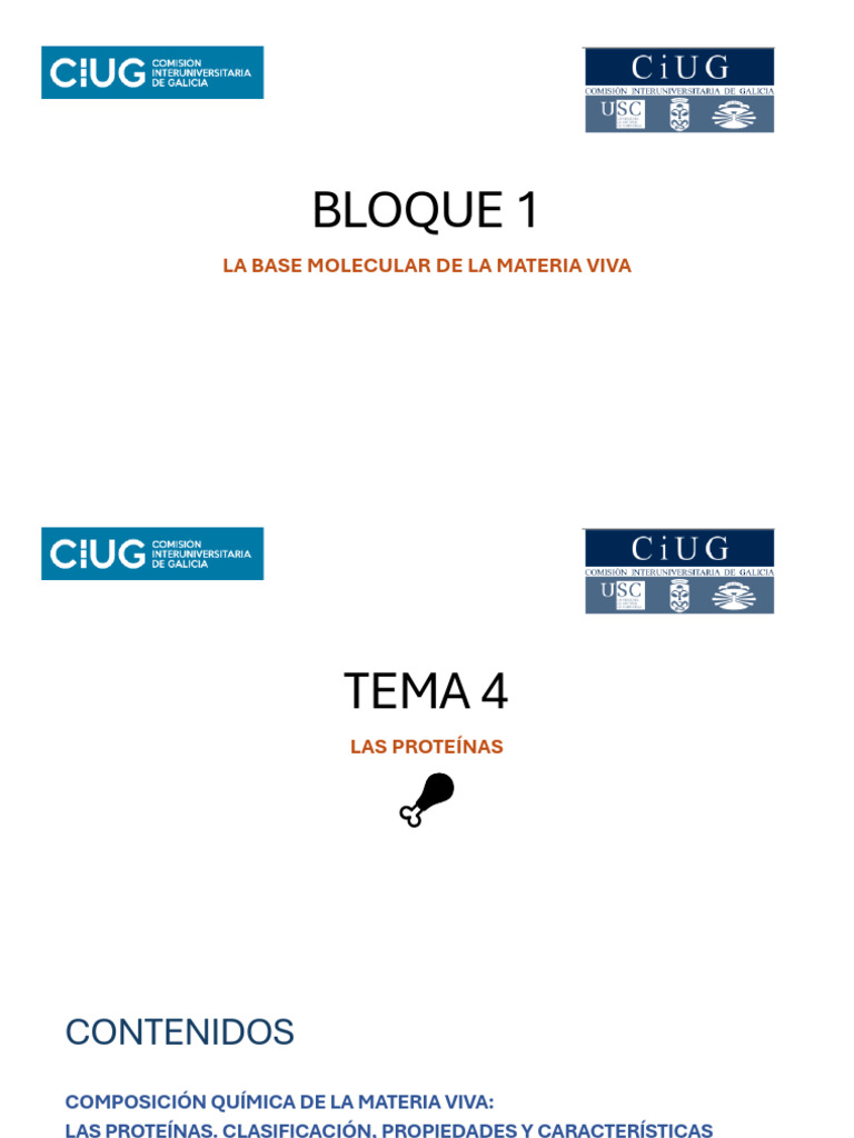 B1 T4 Proteínas V2 | PDF | Aminoácidos | Proteínas