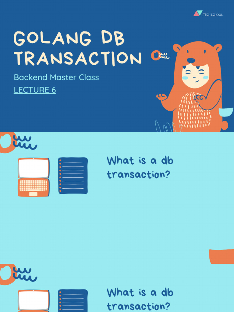 006 06 Presentation DB Transaction | PDF