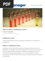 Calibration Curve Guide for UV-Vis | PDF | Ultraviolet–Visible ...