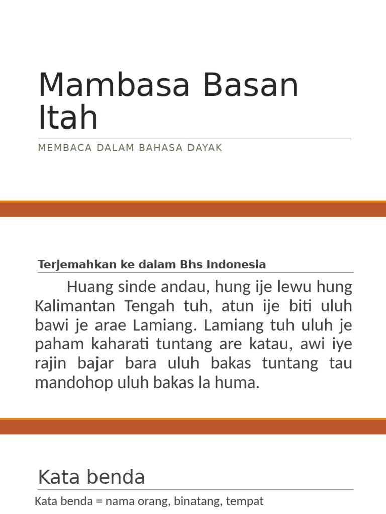 Mambasa Hung Basan Itah | PDF