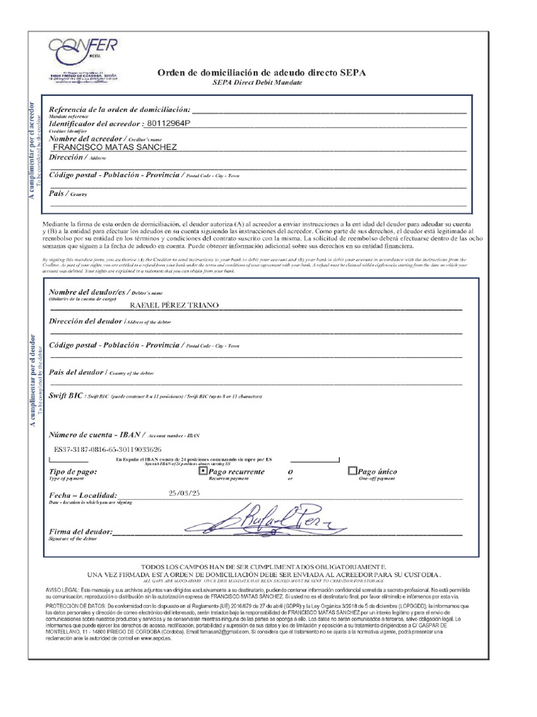 Sepa Core Actualizado 25:03:25 (Firmado) | PDF