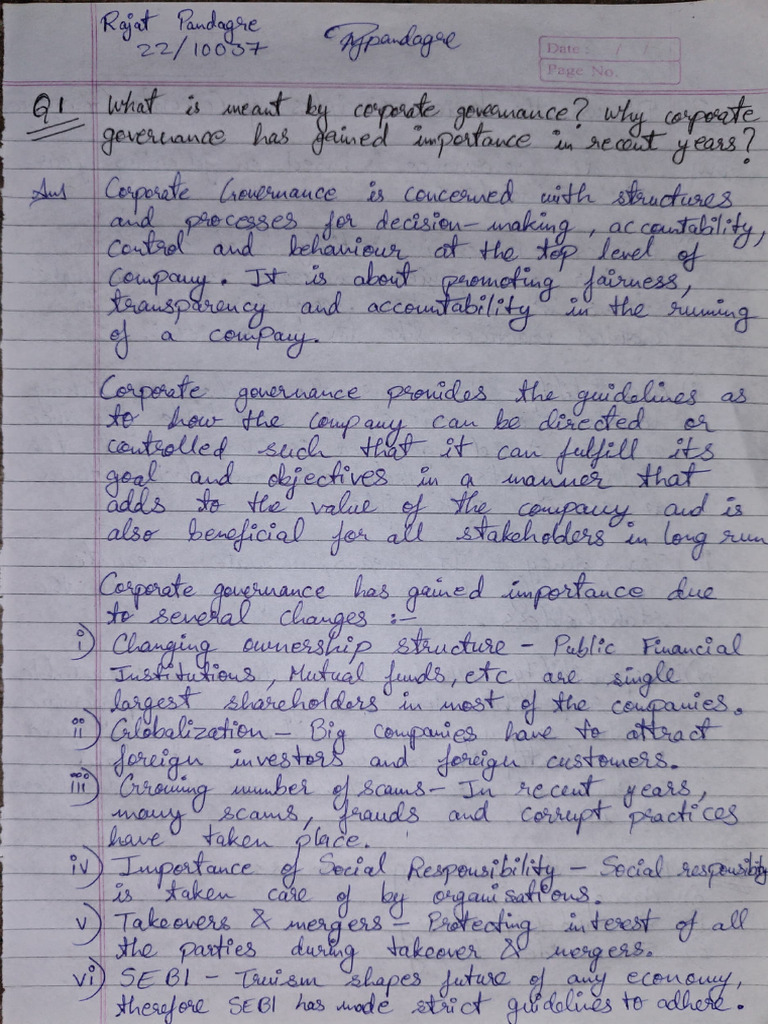 CG Rajat Assignment | PDF