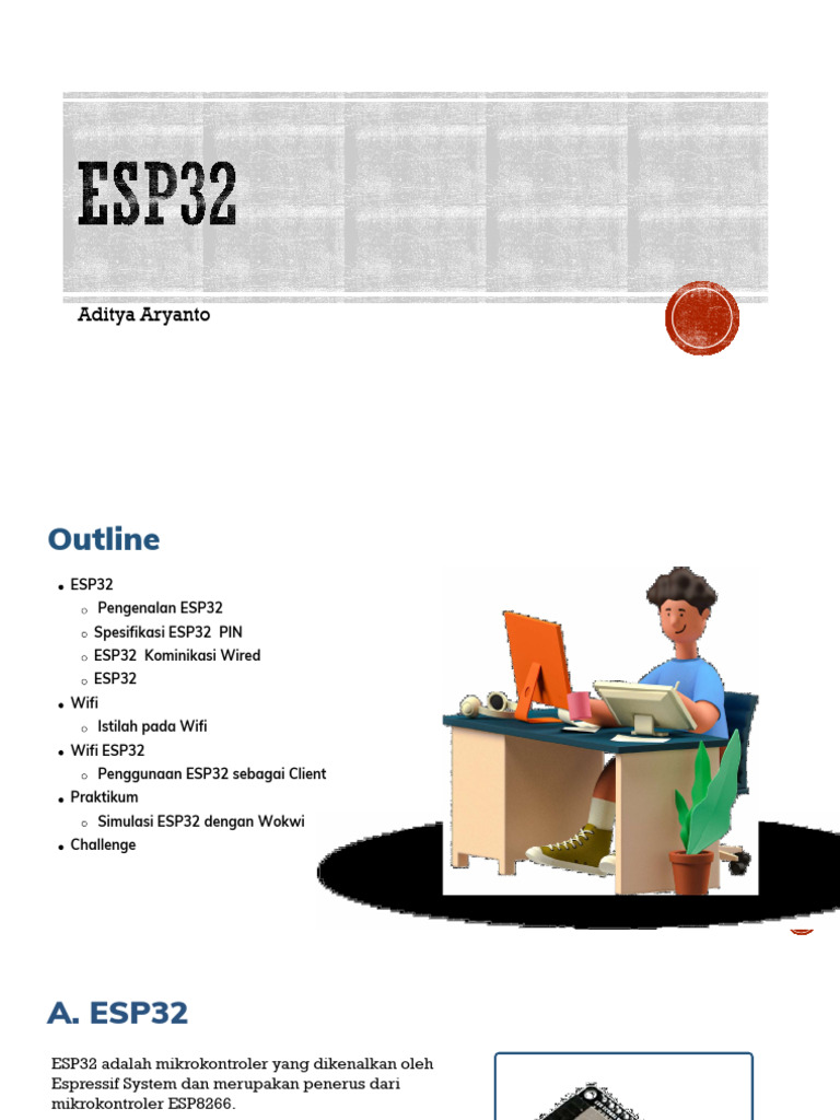 11 - Pemrograman Mikrokontroler ESP32 | PDF