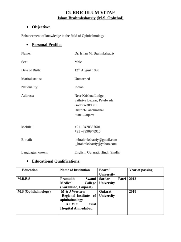 Naukri IshanBrahmkshatriy (6y 6m) | PDF | Ophthalmology | Cornea