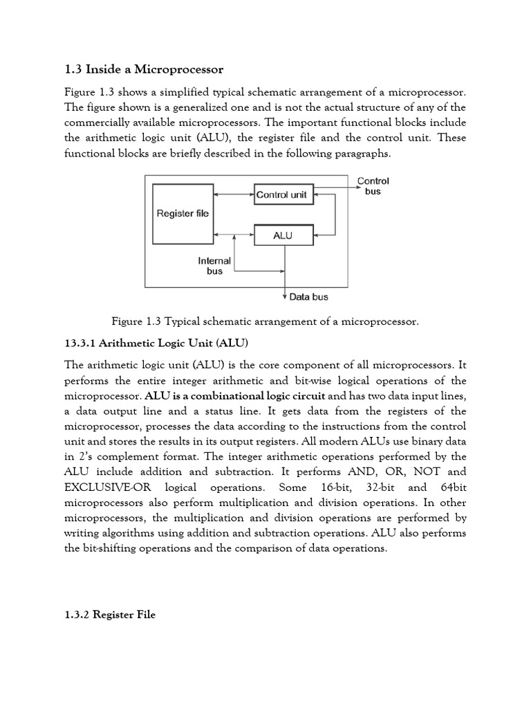 2-Inside The Microprocessor - 085030 | PDF | Central Processing Unit ...