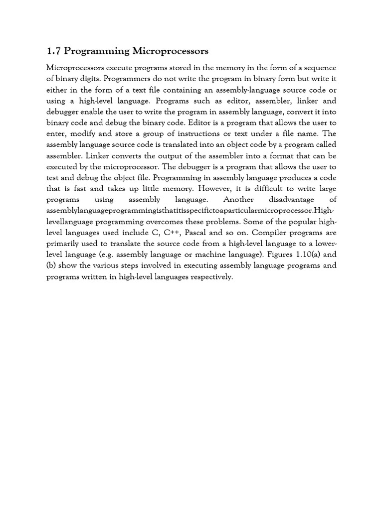 6-Introduction To Microprocessors Programming - 085041 | PDF | Central Processing Unit | Programming