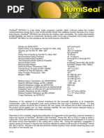 Humiseal 1A33-TDS | PDF | Polyurethane | Viscosity