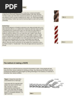 Square Lashings for Trestle Building | PDF | Knot | Rope
