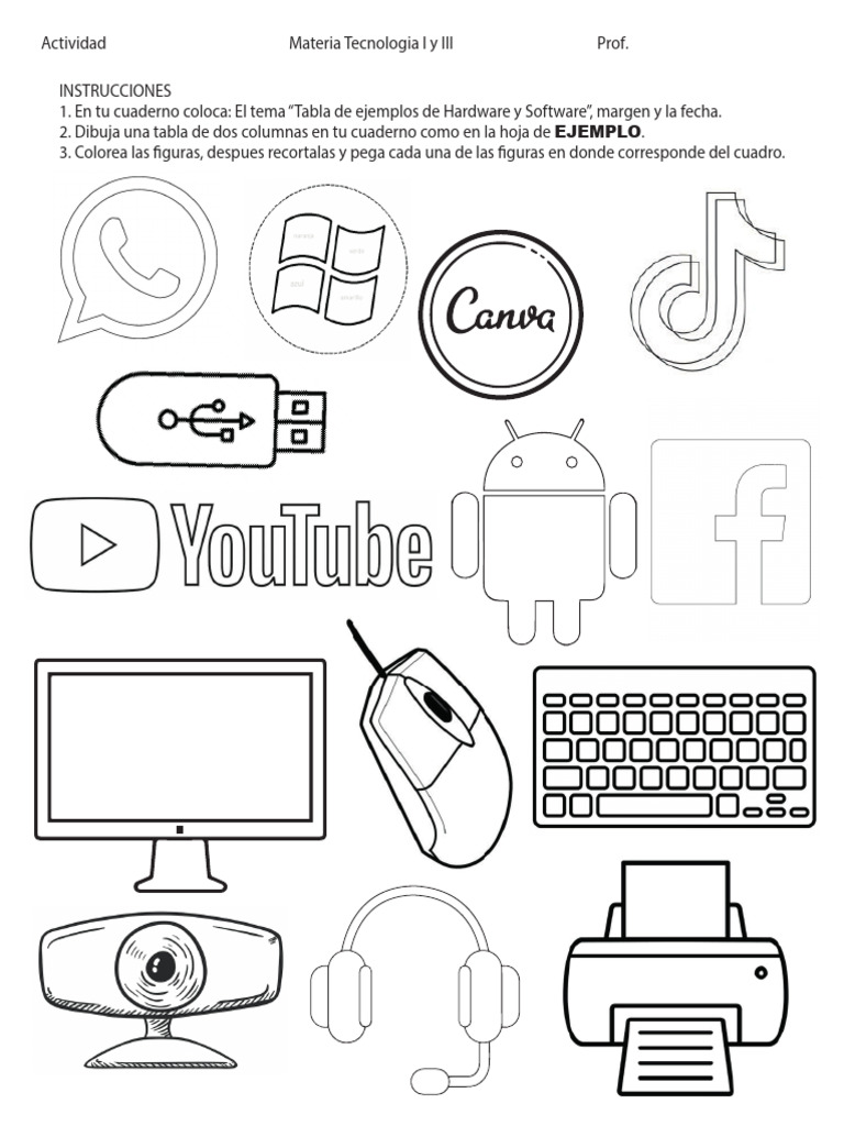 Actividad Hardware y Software | PDF