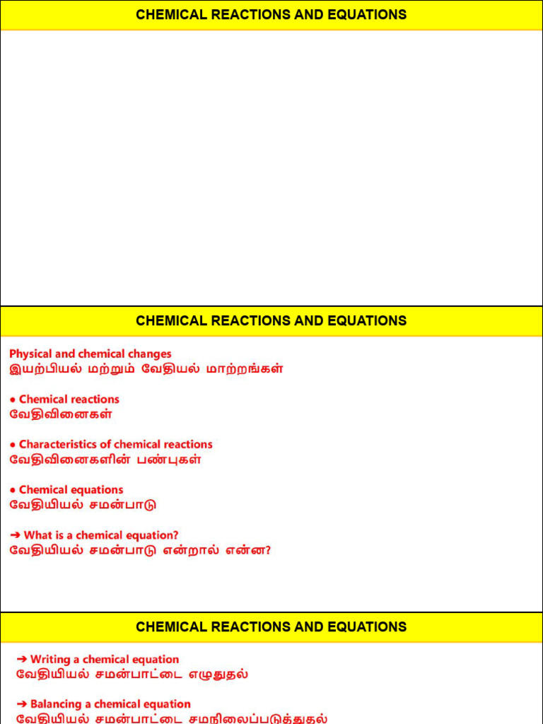 Chemical Reaction and Equation 51497223 2025 02-17-09 44 | PDF ...
