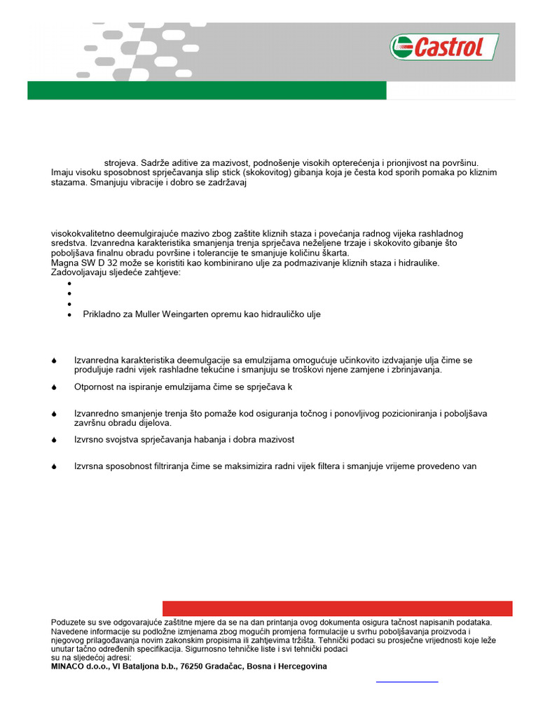 Magna SW D | PDF