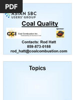 ARB to ADB Coal Conversion Guide | PDF | Coal | Power (Physics)