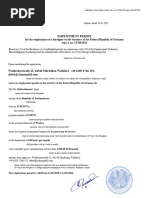CEA Form C5.1 for Malta Residency | PDF | Justice | Crime & Violence