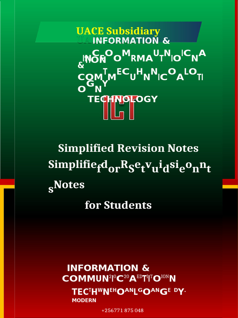 Ict Book | PDF | Booting | Input/Output