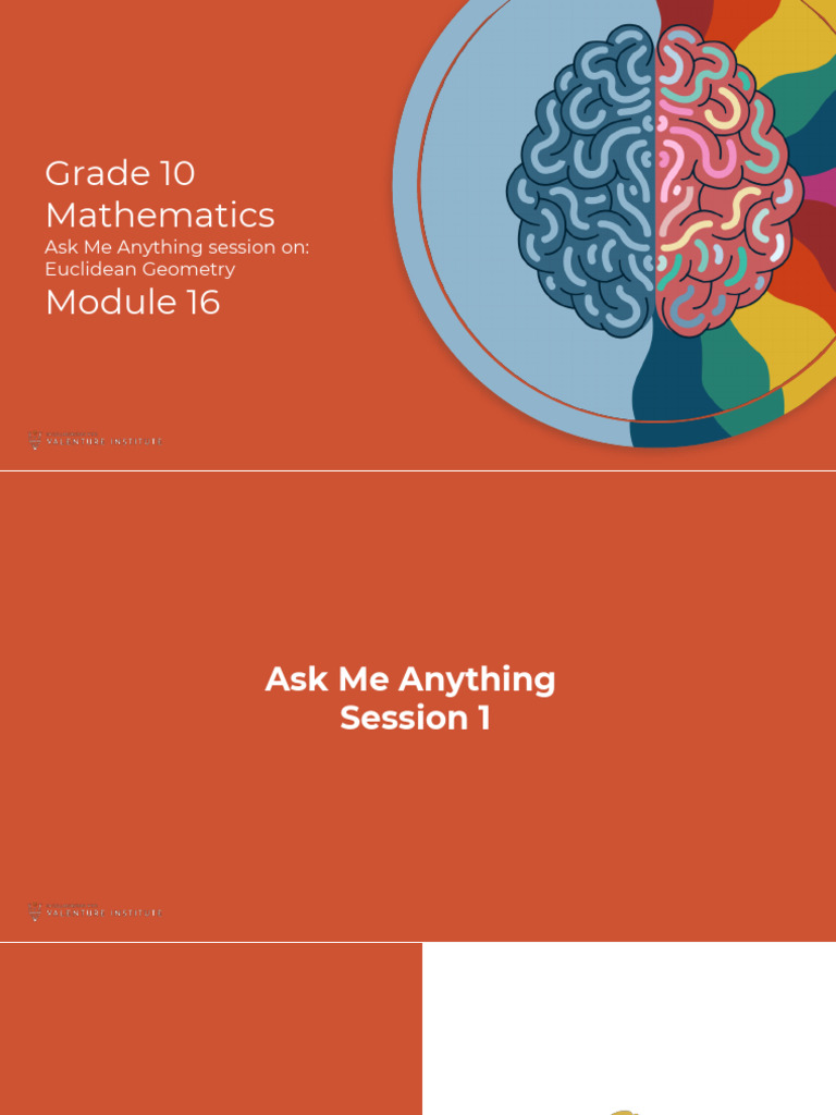 Grade 10 - Mathematics - Module 16 - Euclidean Geometry 2 - AMA1 | PDF | Rectangle | Euclidean ...
