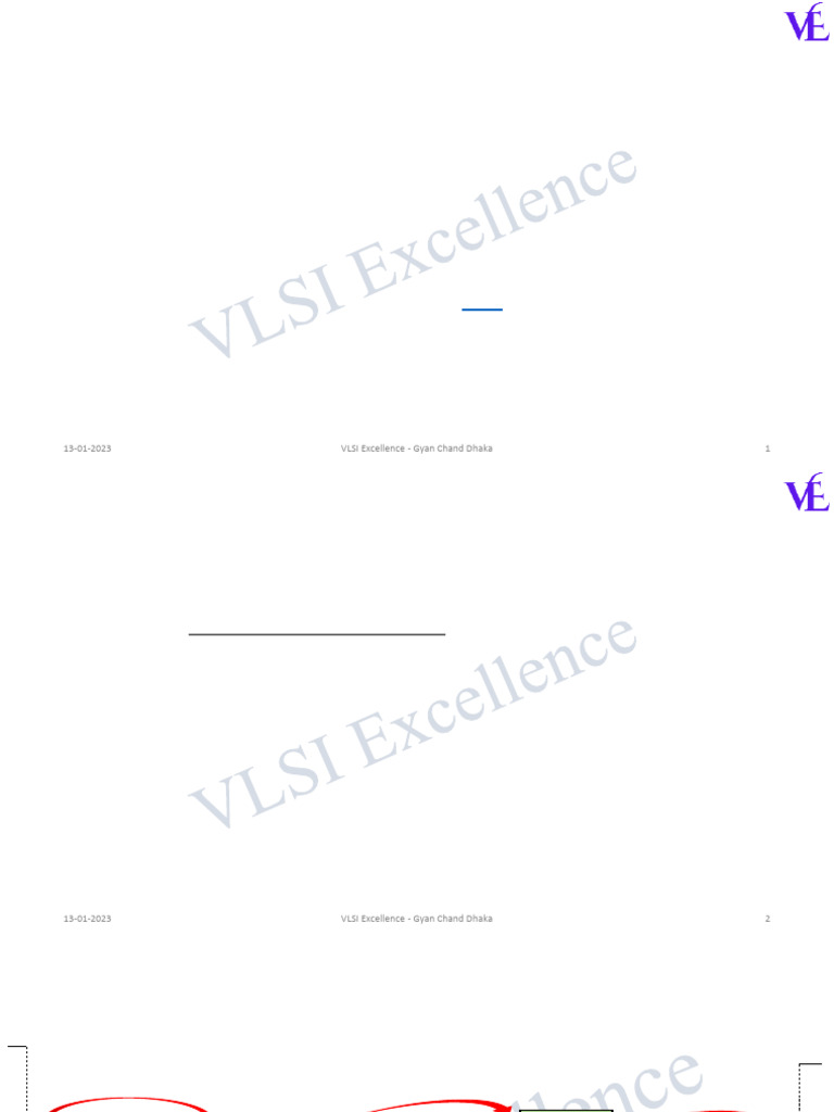 Lecture #01 - Introduction To STA & Timing Paths | PDF | Logic Gate ...