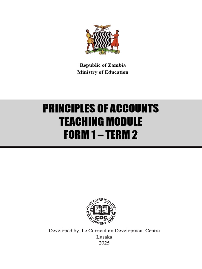 Principles of Accounts Term 2 Module | PDF