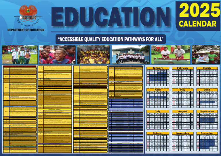 2025 School Calendar | PDF