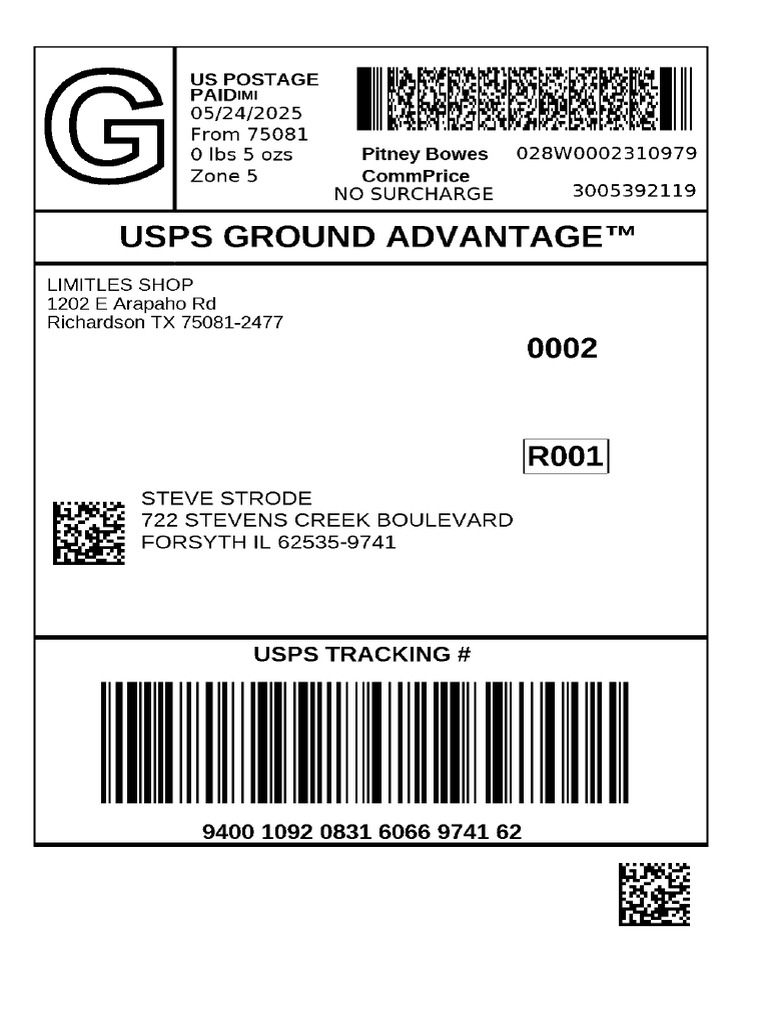 05-24 - 00-02-16 - Shipping Label | PDF