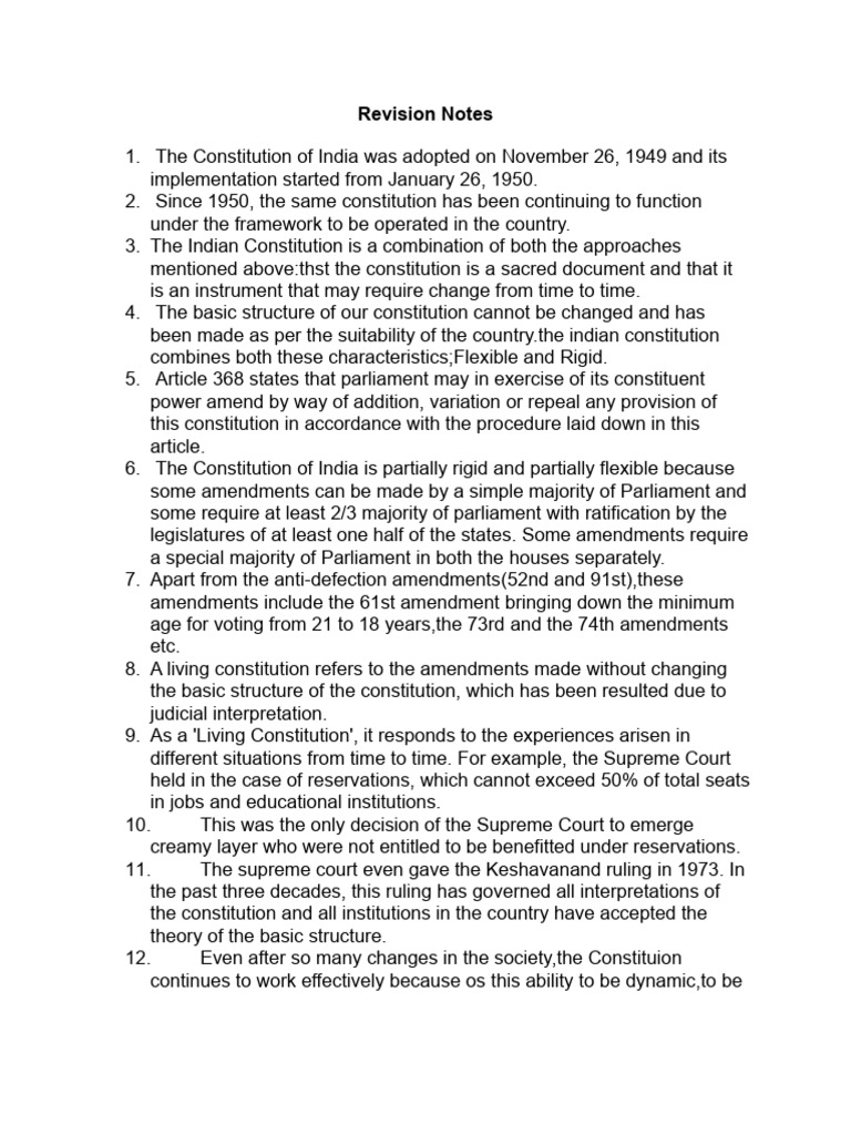 Constitution As A Living Document | PDF | Constitution | Government