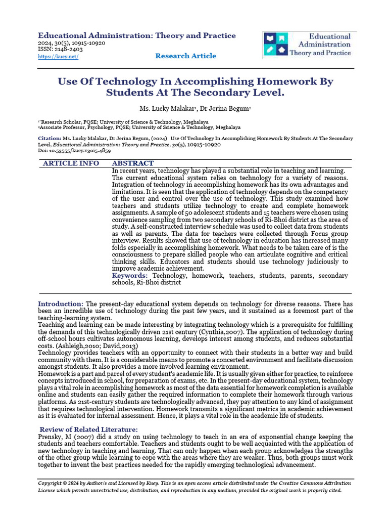 9232 Final Educational Administration Theory and Practice Vol. 30 No. 5 May 2024 | PDF ...