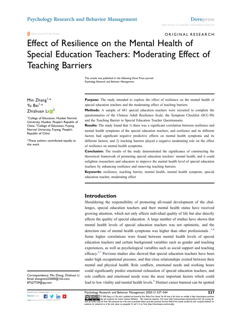 Da 43 | PDF | Psychological Resilience | Mental Health