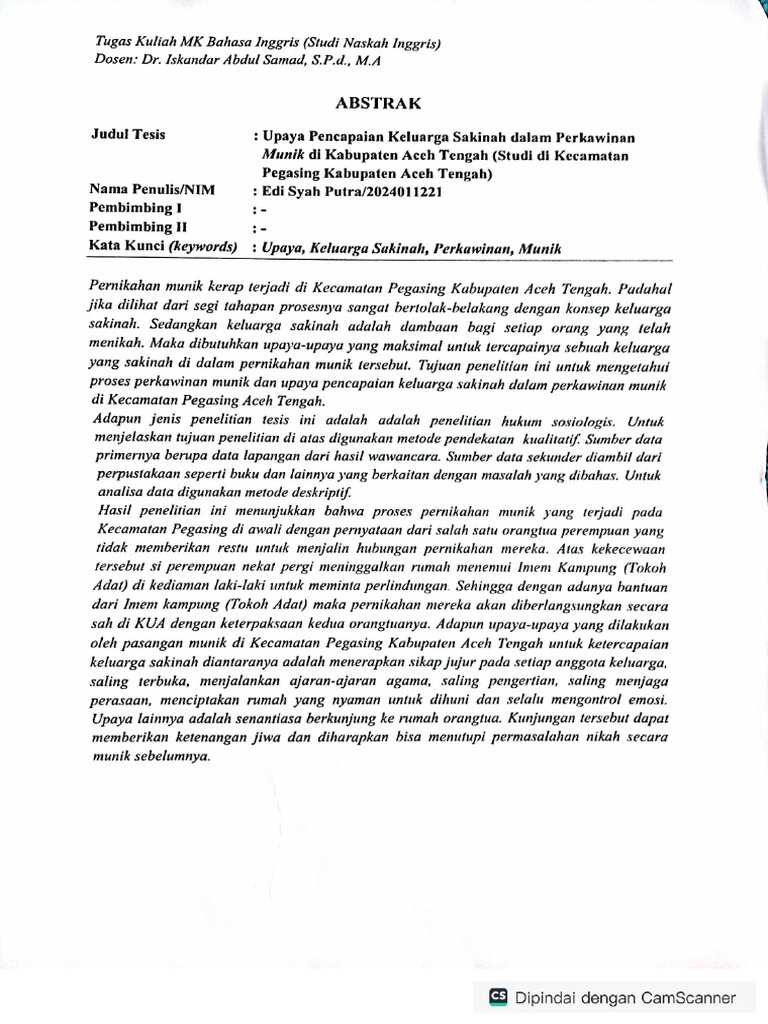 Tugas Abstrak Edi Syah Putra | PDF