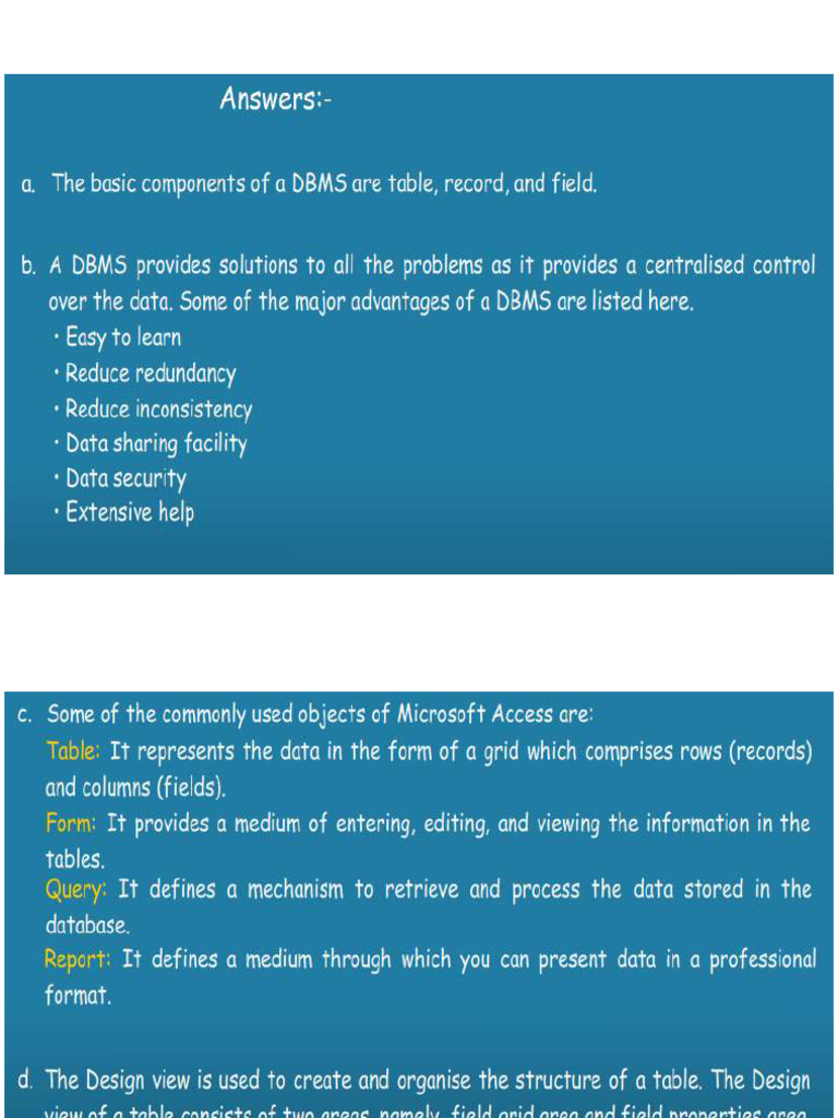 Computer Chapter 3 | PDF